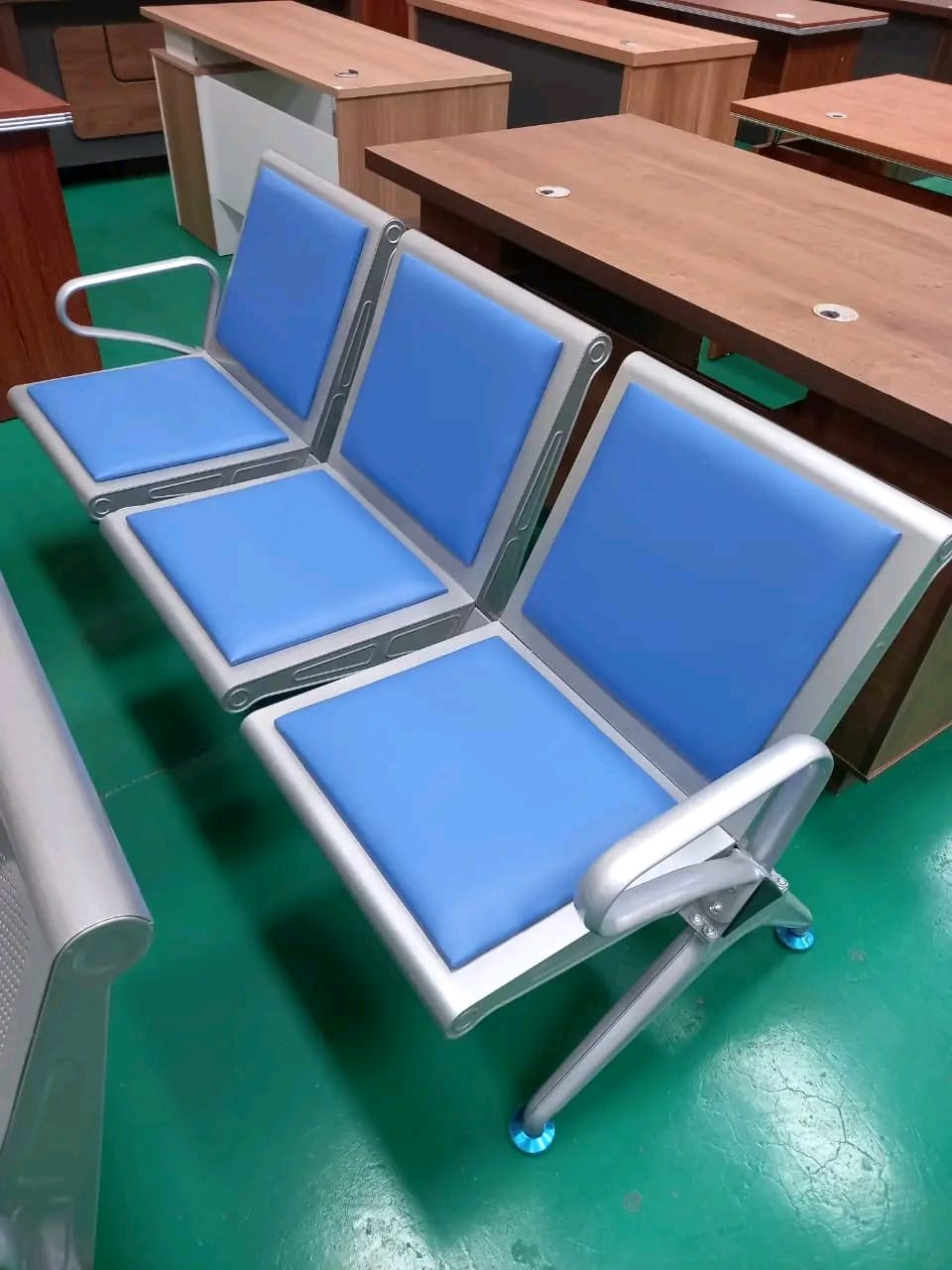 3 seater reception link chair - homesun furniture